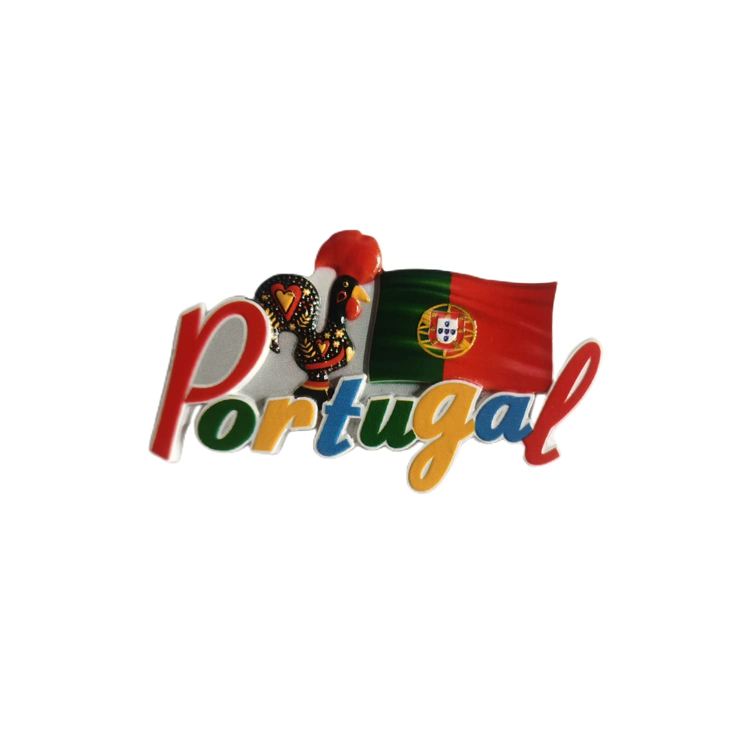 Amazon.com: Portugal 3D Letters Fridge Magnet Souvenir Gift,Resin ...