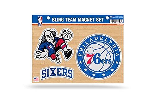 NBA Philadelphia 76ers Bling Team Magnet Set : Amazon.in: Sports ...