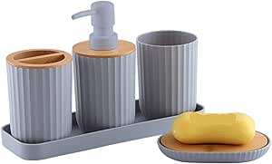 Amazon.com: REFKIT Bathroom wash Set, Bathroom Storage Utensils, Teeth ...