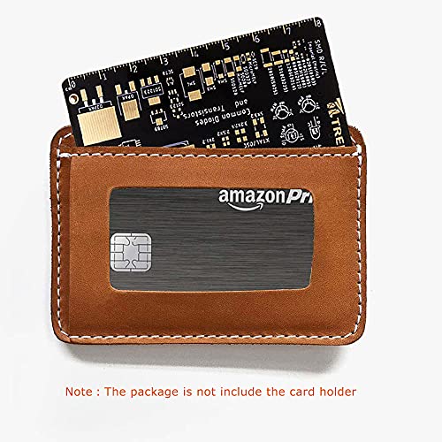 Snapklik.com : 2PCS Multifunctional Wallet PCB Ruler SMD Ruler 3inch ...