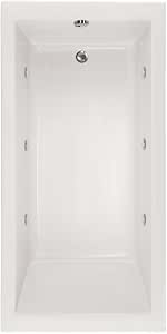 Hydro Systems LAC6030AWP-WHI-WOV.WHI Lacey Acrylic Tub with Whirlpool ...