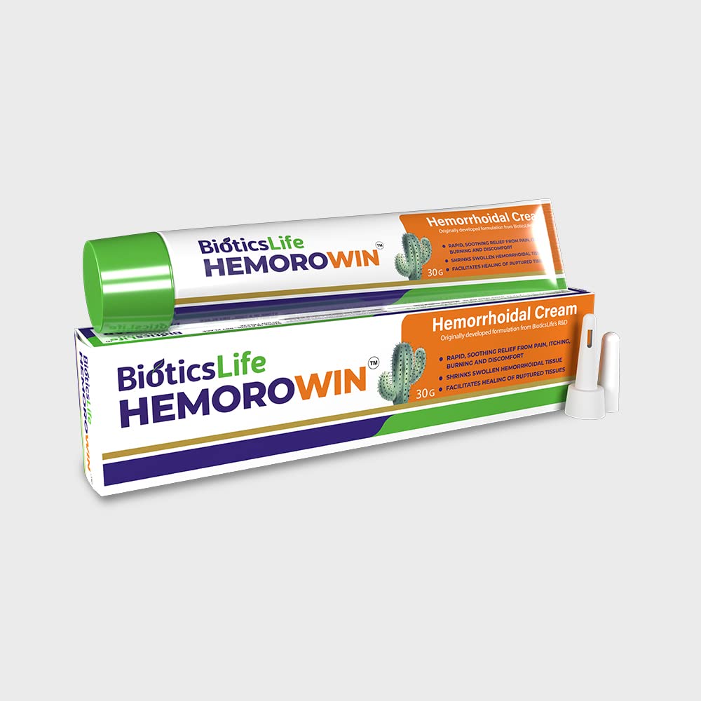 Buy BIOTICSLIFE Hemorowin Antimicrobial Cream for Hemorrhoids & Fissure ...
