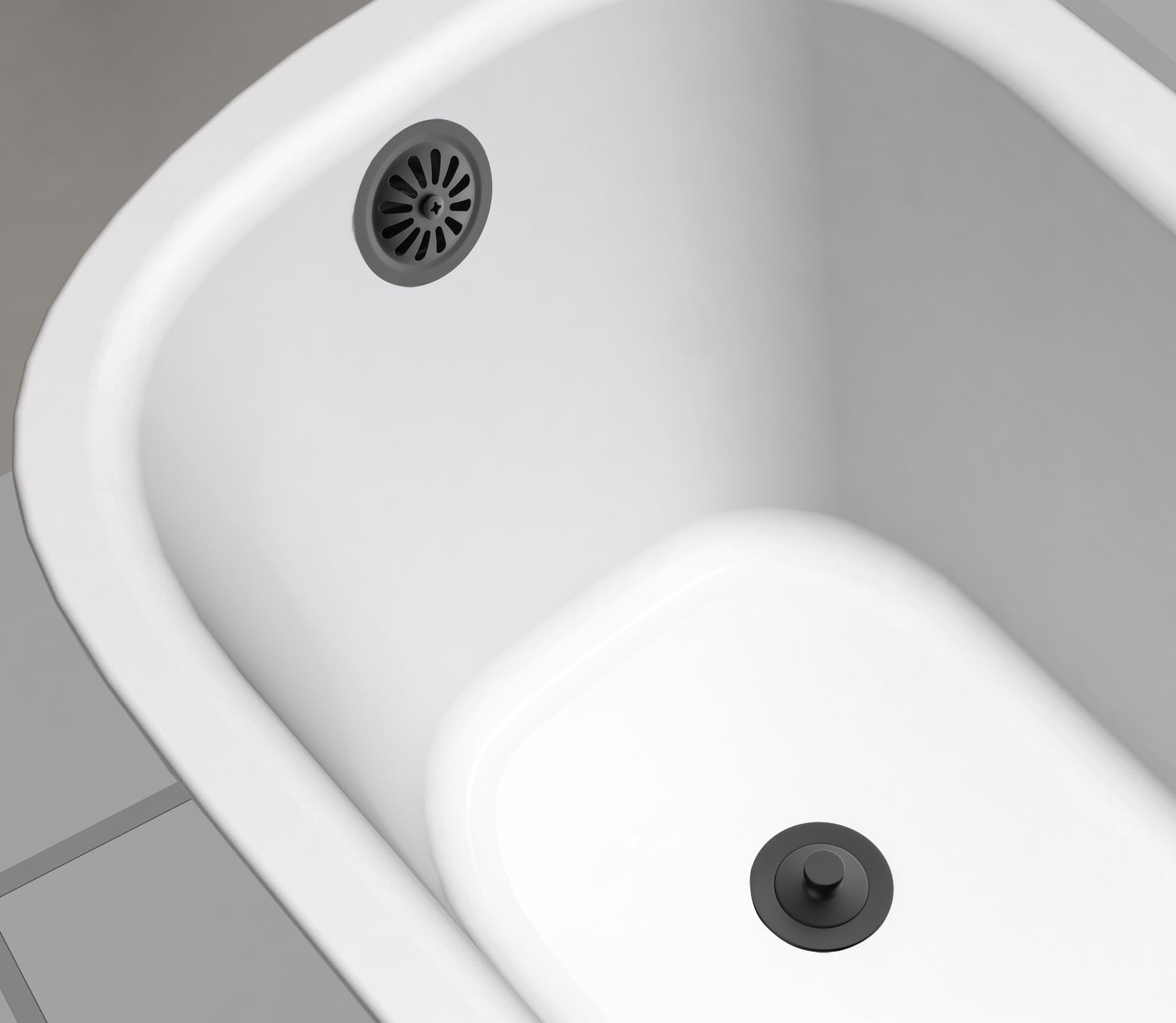 Snapklik.com : Artiwell Vintage Claw Foot Tub Drain Kit