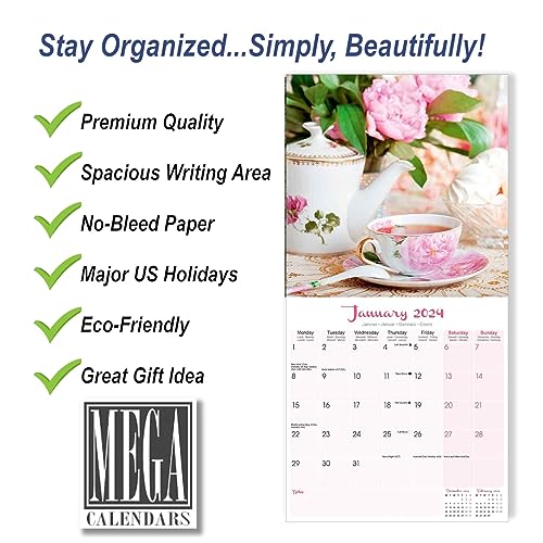 Snapklik.com : Shabby Chic Calendar 2024 - Calendars 2023 2024 Wall ...