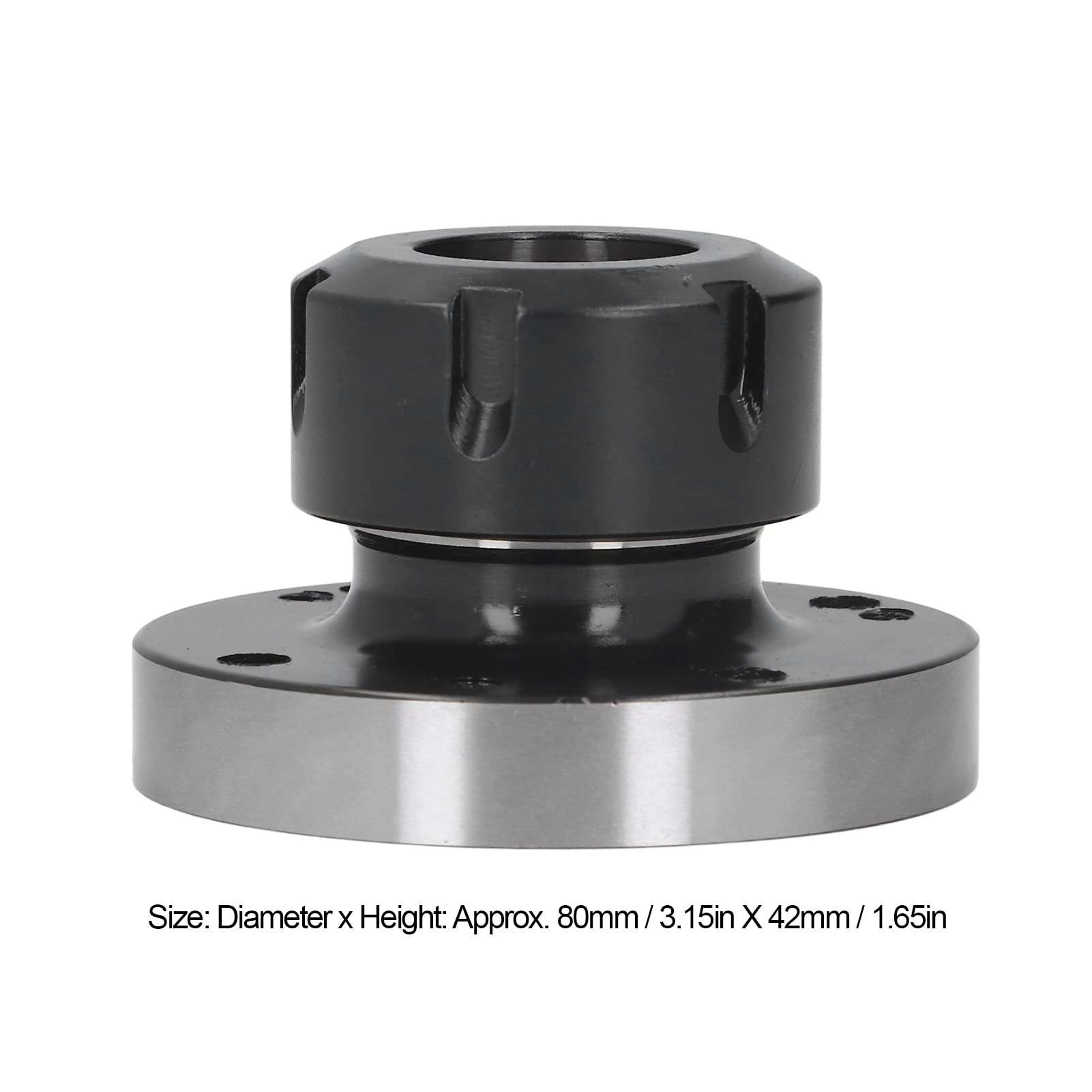 40CR Steel Collet ER32 Collet Chuck, 32mm Straight Hole, For Lathe ...