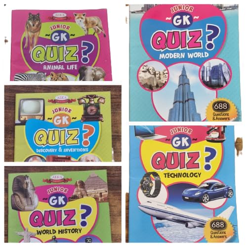 QUIZ BOOK GK GENERAL KNOWLEDGE BOOK WITH QUESTIONS & ANSWERS FOR YOUNG ...