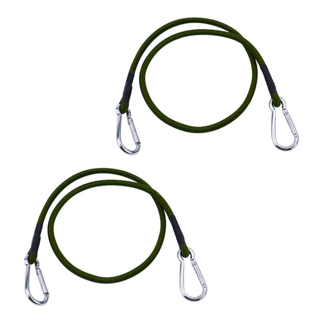 Bungee Cords with Carabiner Clips Extra Long Bungee Straps with Hooks ...