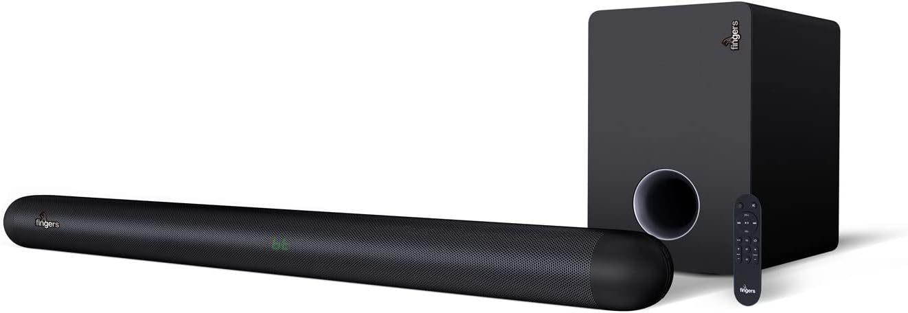 FINGERS Octane-100 Multimedia Sound Bar with Powerful 100 Watts ...
