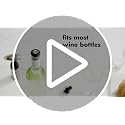 Amazon.com: OXO SteeL Vacuum Wine Saver and Preserver with Two Stoppers ...