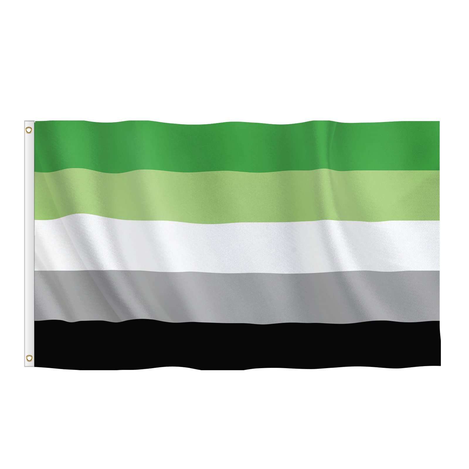 Bandera Asexual Aromática