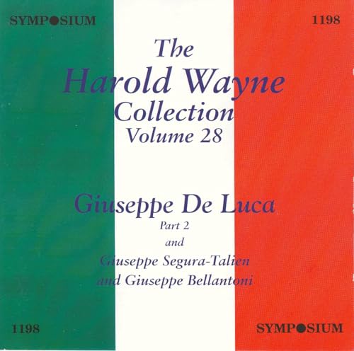 Play The Harold Wayne Collection, Vol. 28 (1907, 1910) by Giuseppe De ...