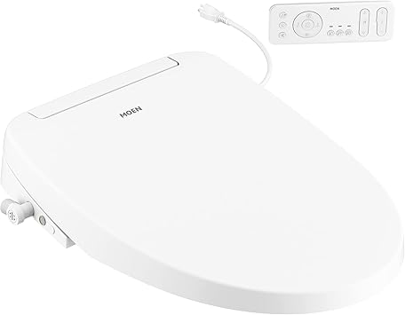 Moen EB1500-E 3-series Electronic Bidet Toilet Seat with Heated Seat ...