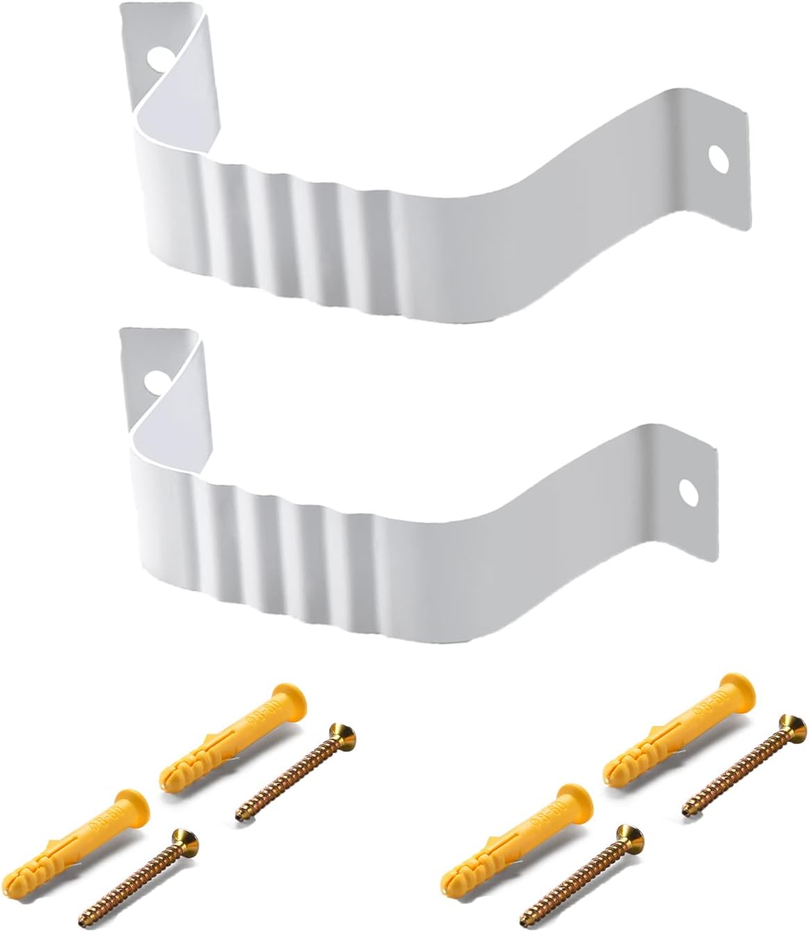 Amazon.com : Downspout Adapter Gutter Pipe Clip Hidden Bracket 2x3 ...