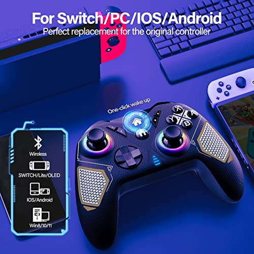 Snapklik.com : Switch Controller, Wireless Switch Pro Controller For Nitendo Switch/Lite/OLED ...