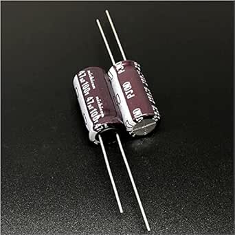 Capacitor kit 10pcs/100pcs 47uF 100V 10x20mm 100V47uF Low Impedance Long Life Aluminum ...