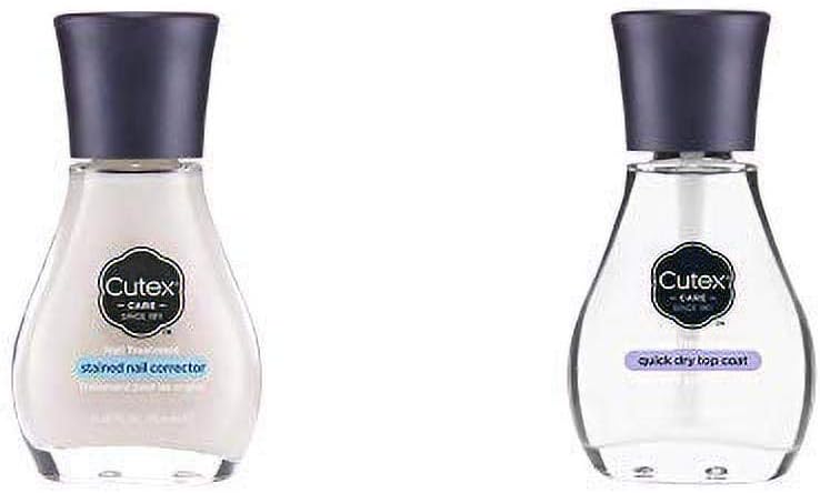 Cutex Stained Nail Corrector 15 ml with Cutex Ultra-Powerful Nail ...
