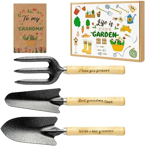 Amazon.com : Garden Tools Sets- Heavy Duty Gardening Gift Tool Kit ...