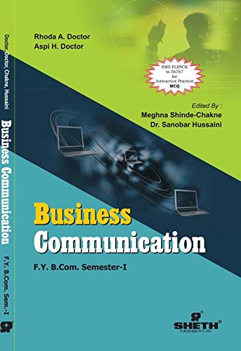 FYBCOM SEM-I BUSINESS COMMUNICATION (DOCTOR) : RHODA A. DOCTOR: Amazon ...