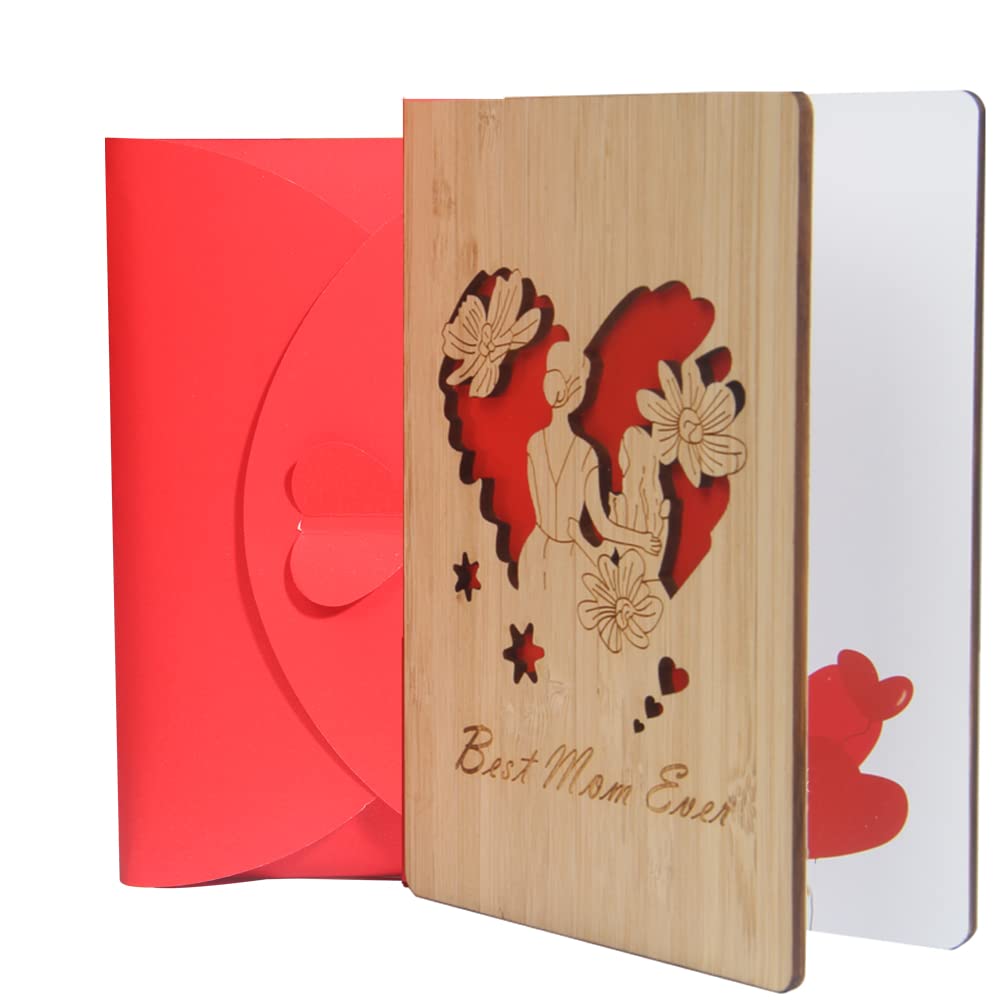 Buy Mother s Day Greeting Card Handmade With Real Bamboo Wood Wooden buy-mother-s-day-greeting-card-handmade-with-real-bamboo-wood-wooden