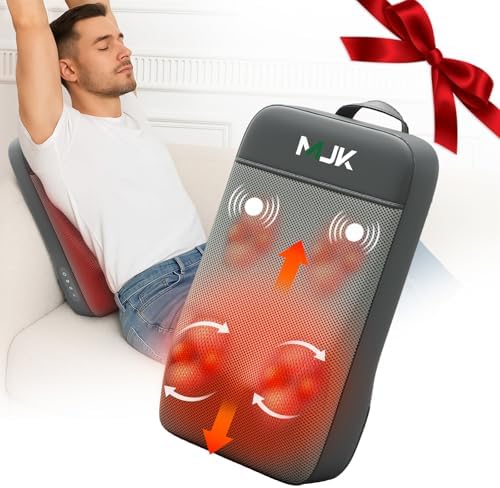 Amazon.com: HMMSYLVA Shiatsu Back Massager for Pain Relief Deep Tissue ...