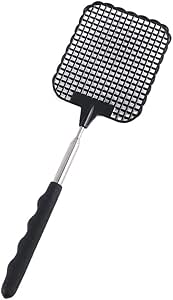 Amazon.com: Extendable Fly Swatter Telescopic Plastic Flies Killer Manual Fly Swatter Heavy Duty ...
