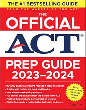 The Official ACT Prep Guide 2024-2025: Book + 9 Practice Tests + 400 ...