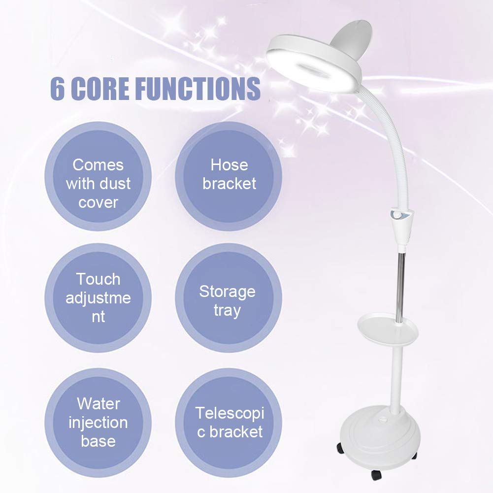 Magnifier Floor Lamp For Sewing Triumph 21 Ultra Bright LED Lamp