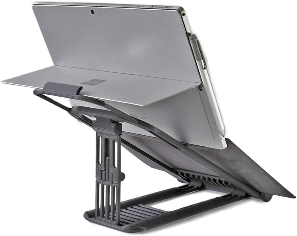 Hypertec Lite Height Adjustable Slim Laptop Stand - Microsoft Surface ...