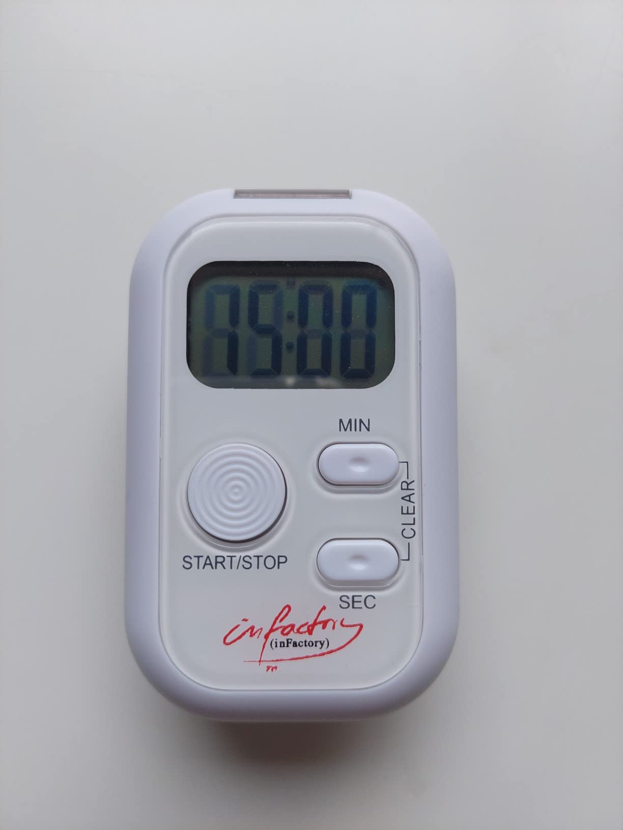 infactory Timer mit Lichtsignal: Elektronischer Timer mit Ton-, Licht ...