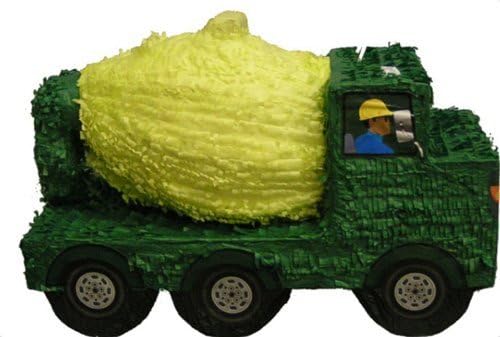 Trucks & Diggers Party -Construction Cement Lorry Pinata : Amazon.co.uk ...