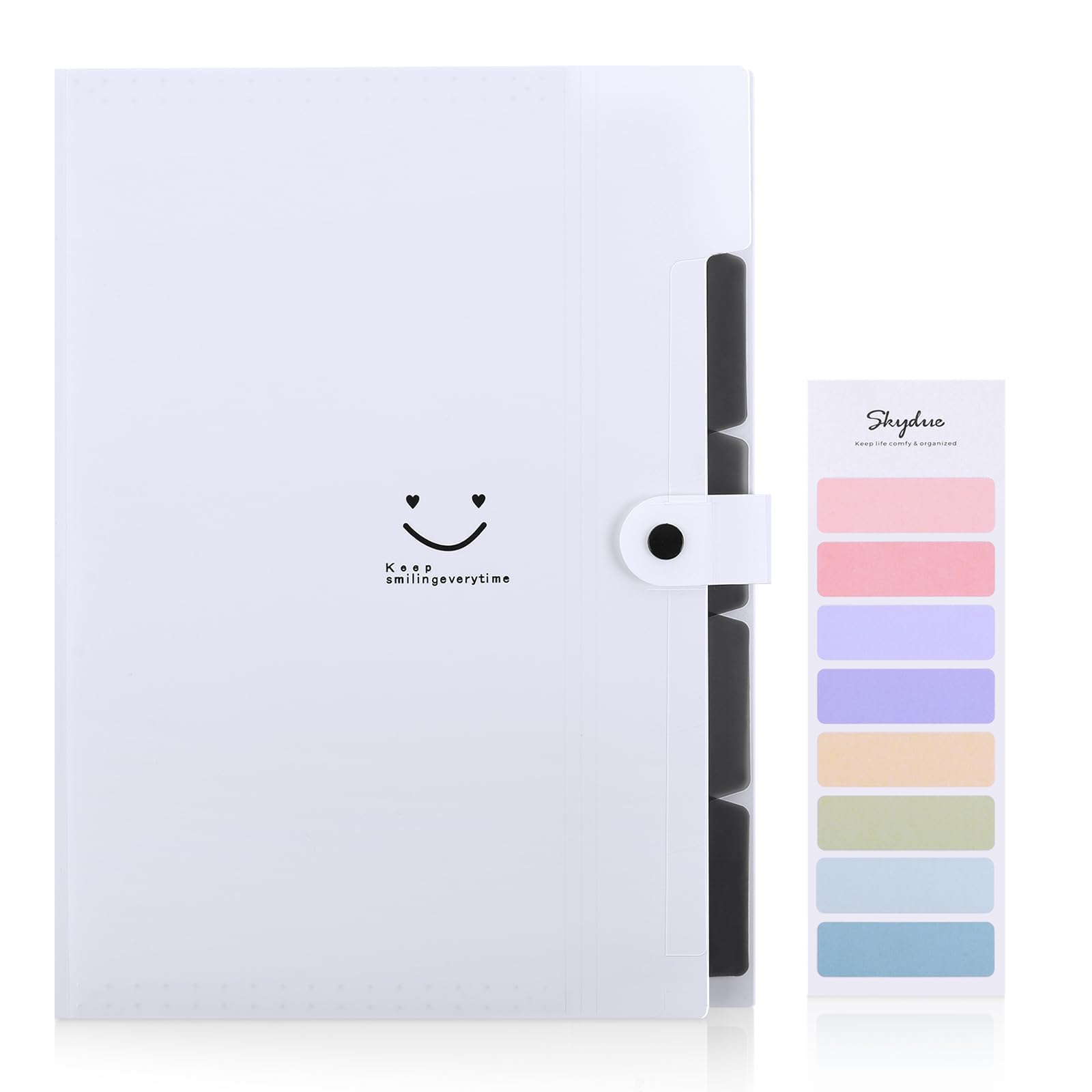 SKYDUE Dokumentenmappe A4, Fächermappe A4 5 Fächern, Mappen ...