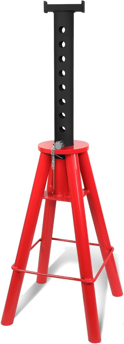 Amazon.com: DNA MOTORING 10T Pin-Type Jack Stands Heavy Duty Steel 10 ...