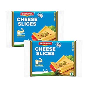 Britannia Cheese Slices, 200g Pack Of 2 : Amazon.in: Grocery & Gourmet ...