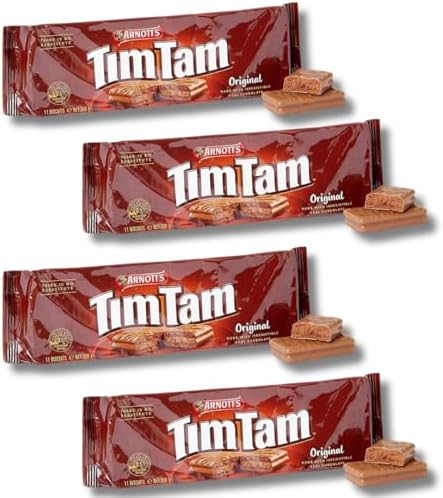 Amazon.com: Original Australian Chocolate Biscuits (4 Pack Deal) Box ...