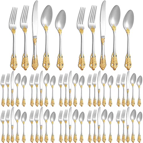Top 10 Best Stainless Steel Flatware Sets : Reviews & Buying Guide ...