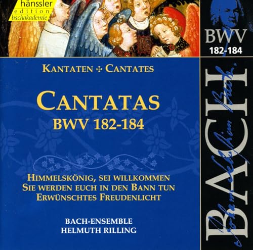 Amazon.com: Bach, J.S.: Cantatas, Bwv 182-184 : Helmuth Rilling ...