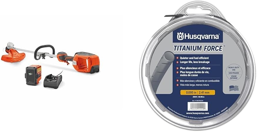 Amazon.com : Husqvarna WeedEater 320iL Cordless String Trimmer with ...