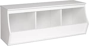 Prepac Monterey Stackable 3-Bin Storage Cubby : Amazon.ca: Home