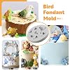 Amazon.com: Sijiangmold Bird Silicone Molds Sparrow Fondant Mold Lovely ...