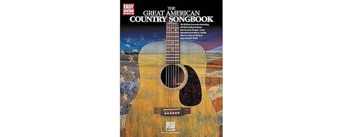 Amazon.com: The Great American Country Songbook – Easy Guitar with ...