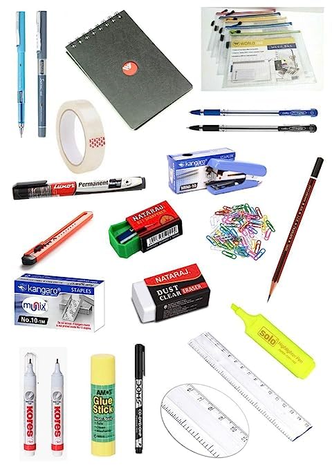 Generic Stationery Kit | Standard Stationery Kit for Home & Office Use ...