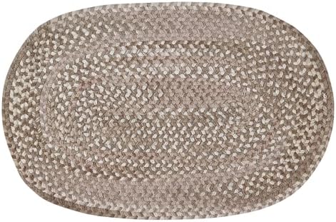 Amazon.com: Better Trends Ombre Braided Area Rug, 20" x 30" Oval ...