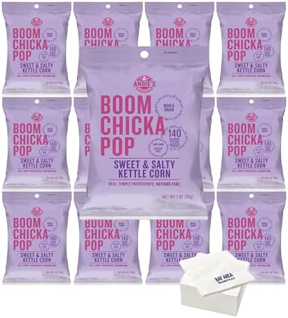 Amazon.com: Boom Chicka Pop Popcorn, Single Serving Bags, Pack of 12 ...