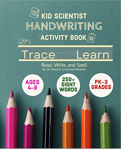 Amazon.com: Kid Scientist Handwriting Activity Book: Read and Write ...