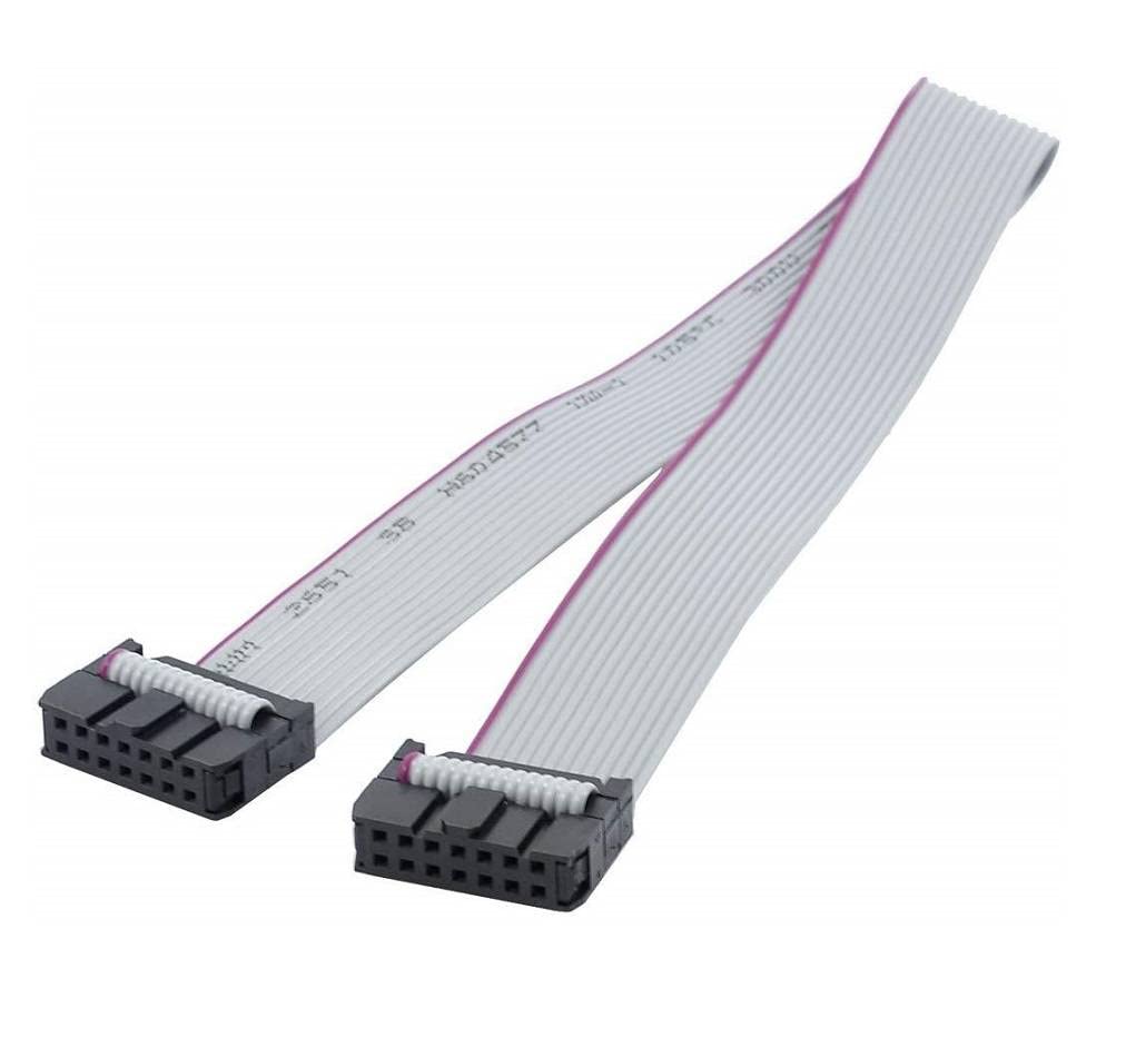 14 Pin (14 Wire) Female to Female Connector Flat Ribbon Cable (FRC ...