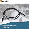 Amazon.com: Quanaoo Deflector Control Cable 138-0730 for Toro Snow ...
