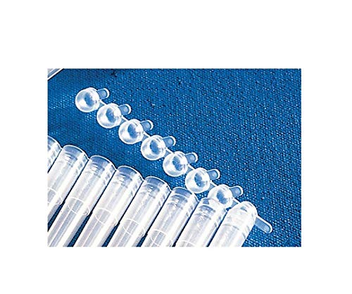 Amazon.co.jp: Corning Cluster Tube 8 Cap Sterile 4418 12 Count 10 Pack ...