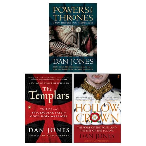 Dan Jones 3 Books Collection Set (Powers and Thrones, The Templars, The ...