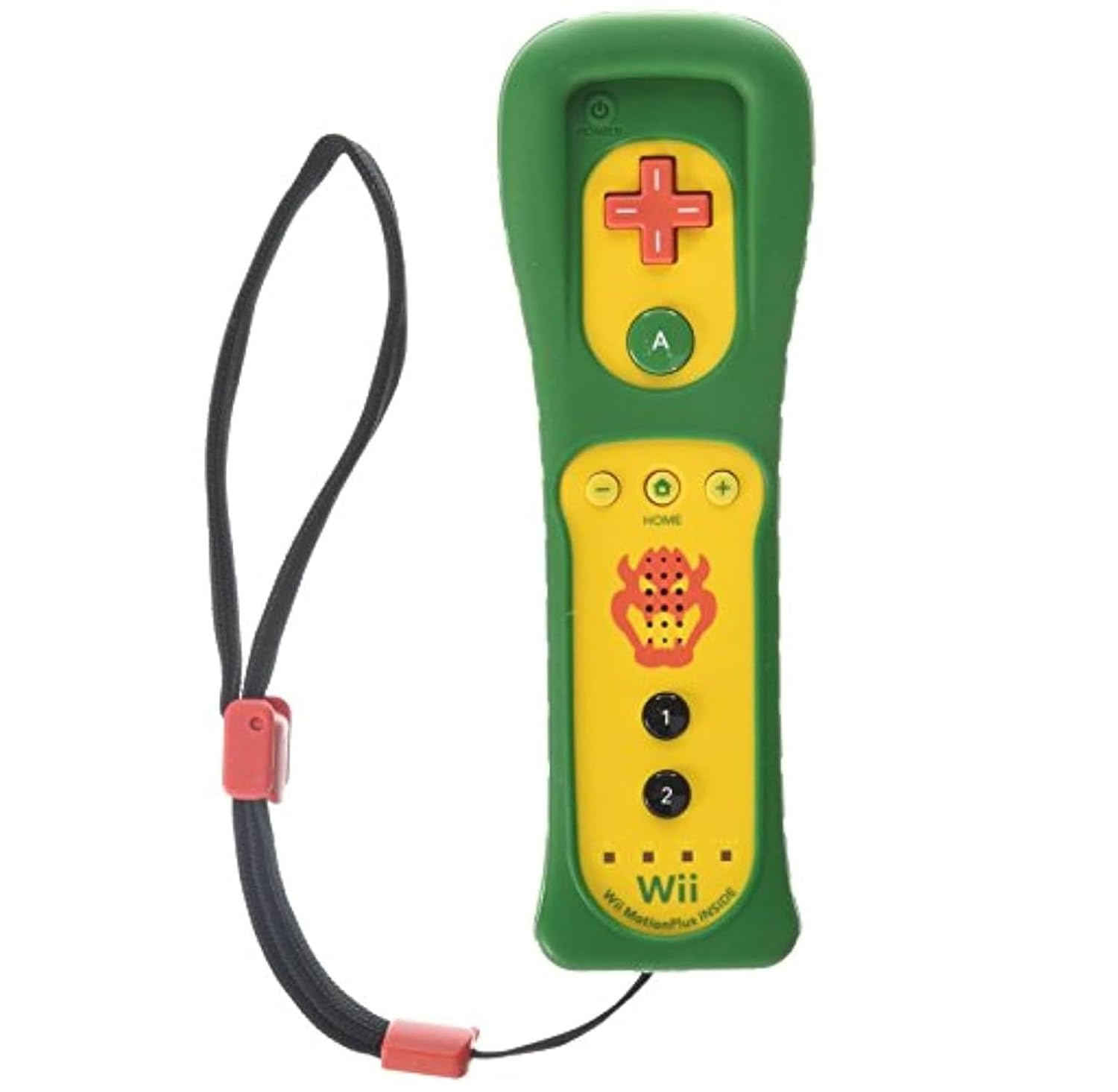 Amazon.com: Nintendo Wii Motion Plus Remote - Bowser Yellow (Renewed ...