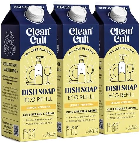 Amazon.com: Method Liquid Dish Soap Refill, Plant-Based Dishwashing ...
